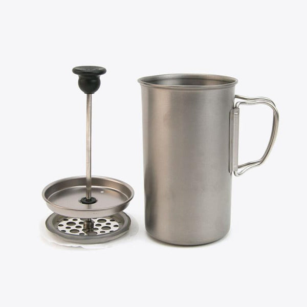 Snow Peak Titanium French Press – Cornelia Bean Ltd.